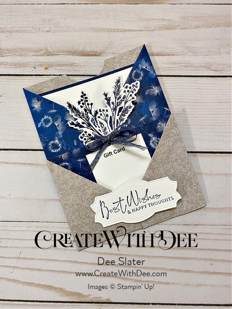 Double Pocket Card - It's a Card & Gift Card Holder - Video & PDF ...
