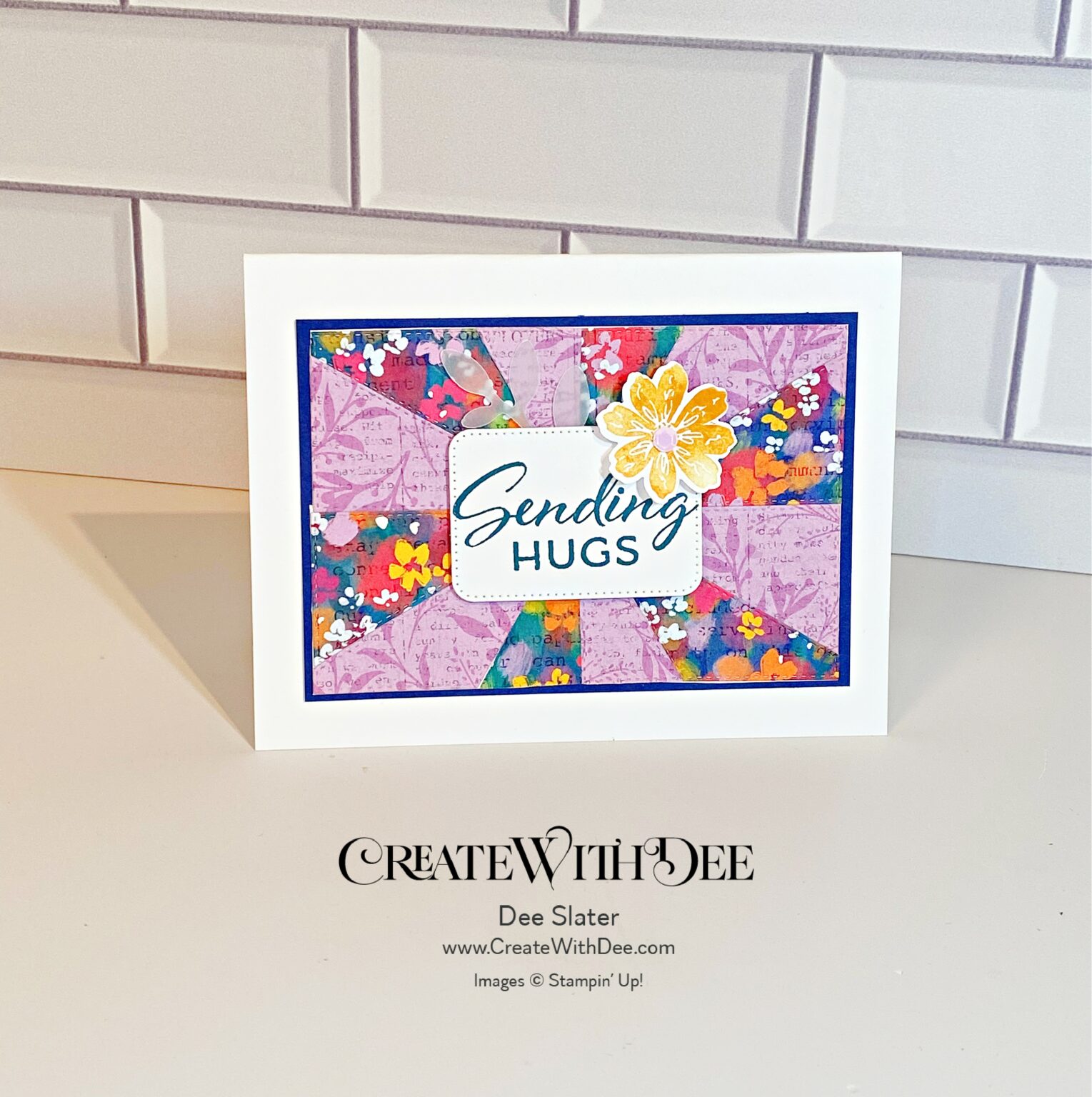 Patchwork Pieces Dies Card Class - Dee Slater, Stampin' Up! Demonstrator