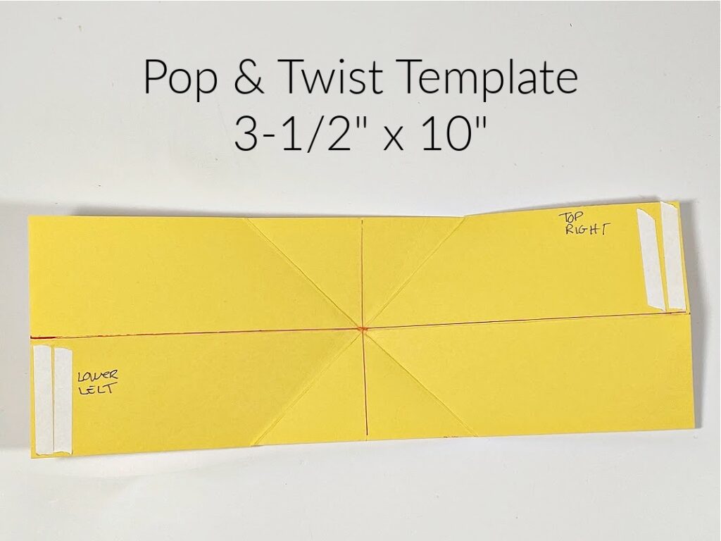 How To Make a Pop & Twist Fun Fold Card - Dee Slater, Stampin' Up ...