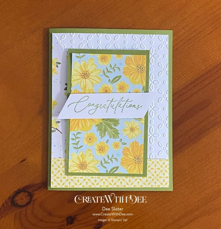 3 Unique Front Pocket Card Designs - Dee Slater, Stampin' Up! Demonstrator