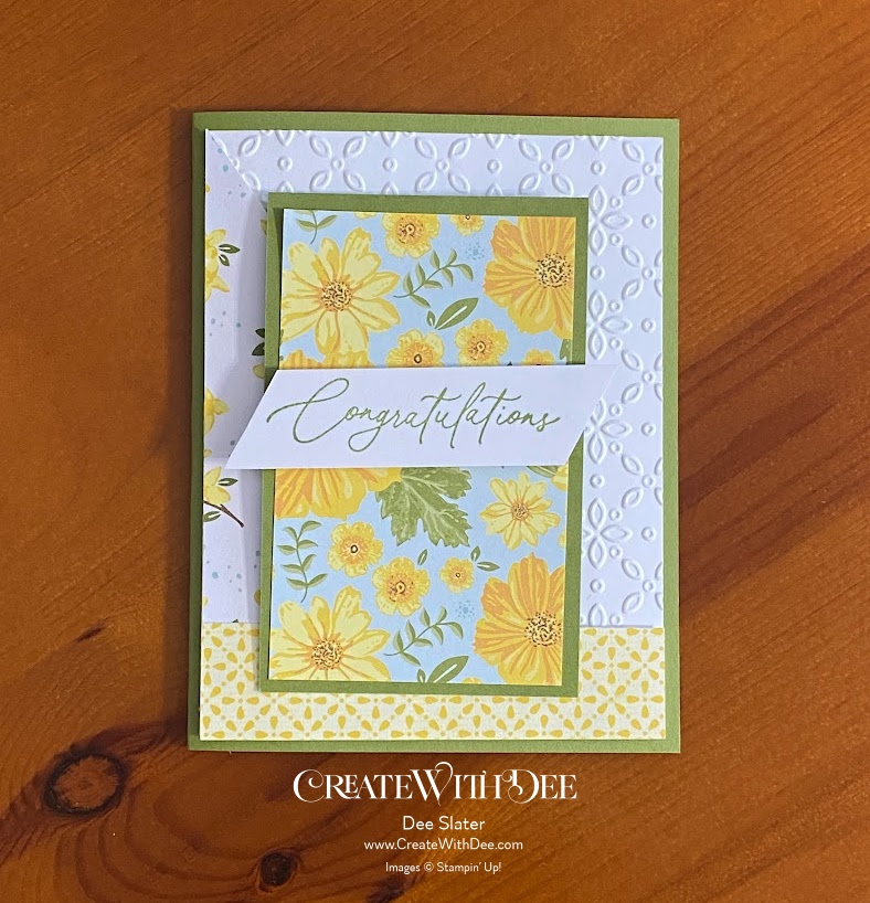 3 Unique Front Pocket Card Designs - Dee Slater, Stampin' Up! Demonstrator